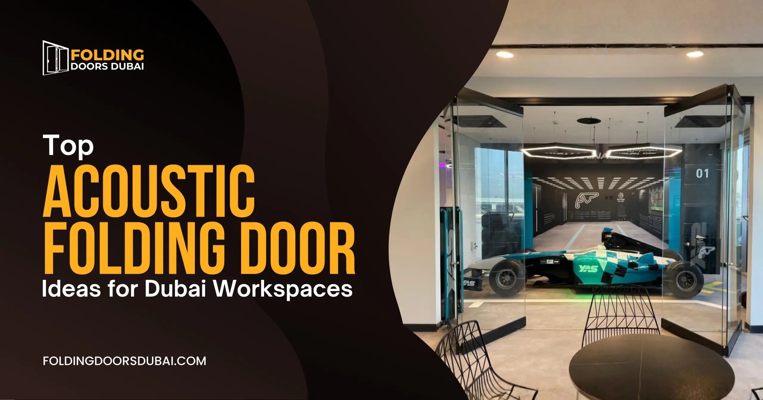Acoustic Folding Door Ideas for Dubai Workspaces | Foldn Slide